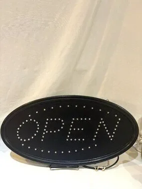 Dining | Open Business Sign Animated Motion Ultra Bright Red Blue Light ...
